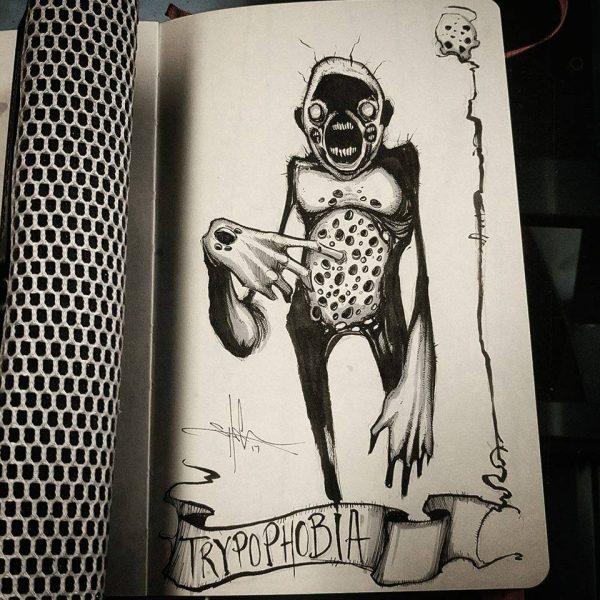 (Español) Fobias ilustradas de la forma más impactante de la mano de ...